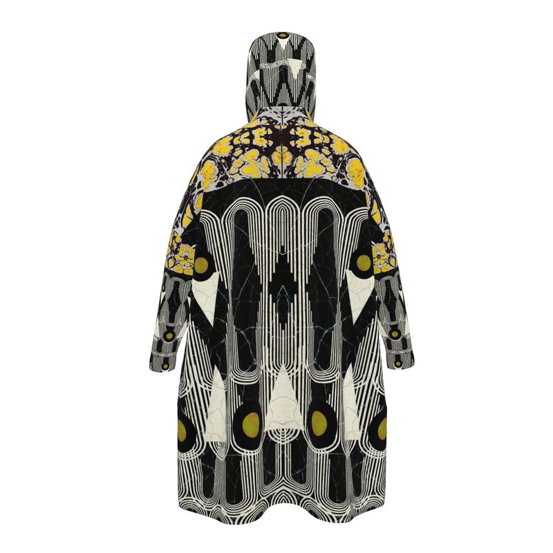 Marbled Arches - One size Rain Poncho – saraharnett